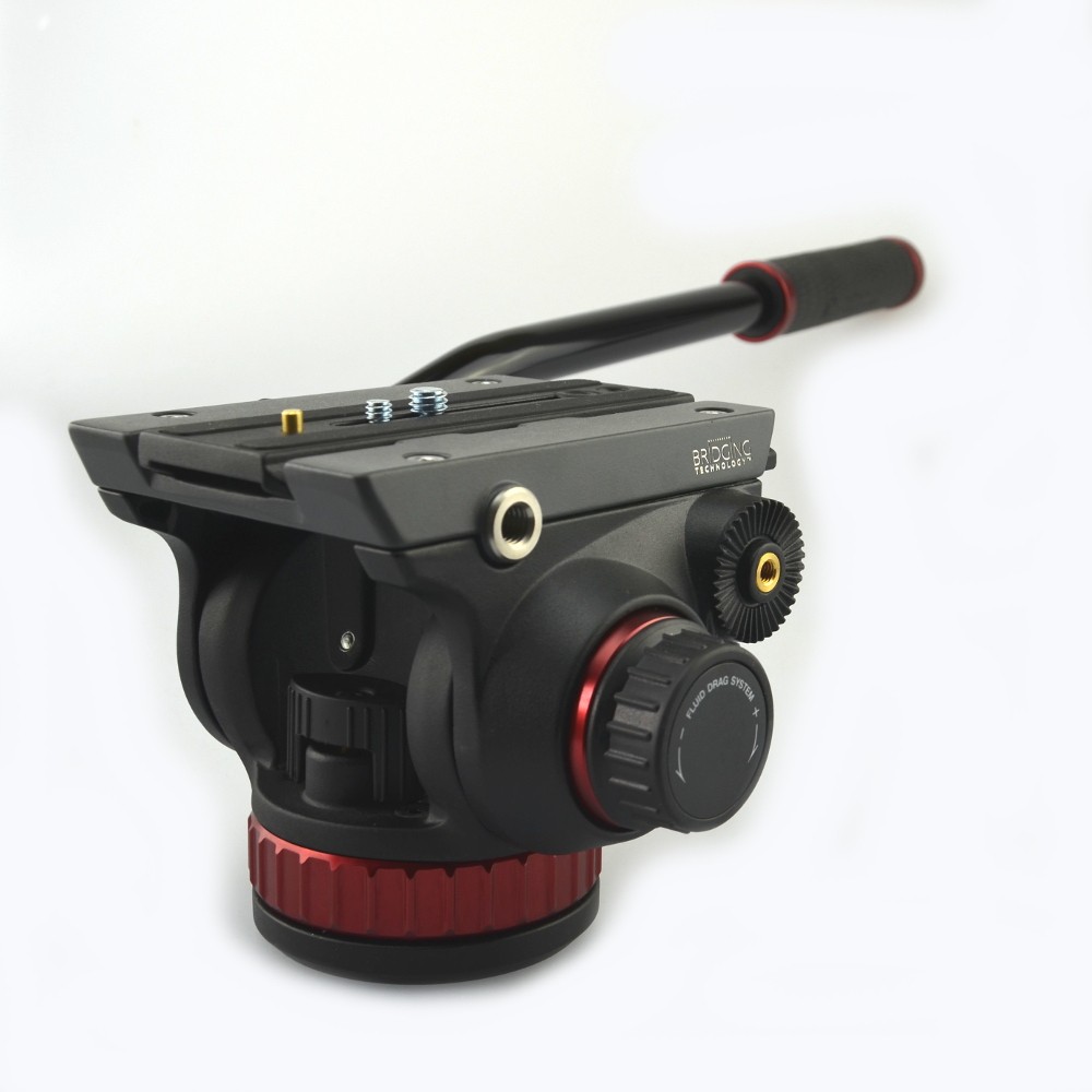 Manfrotto MVH502AH Pro Fluid-Video-Neiger / Pro Video Head - Flat Base